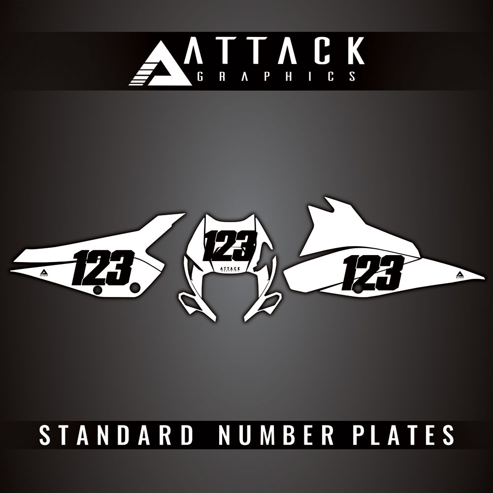 Attack Graphics Number Plate Backgrounds for Beta 430 RR Race Edition ...