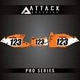 Attack Graphics Pro Series Number Plate Backgrounds for KTM 150 XC-W (E ...