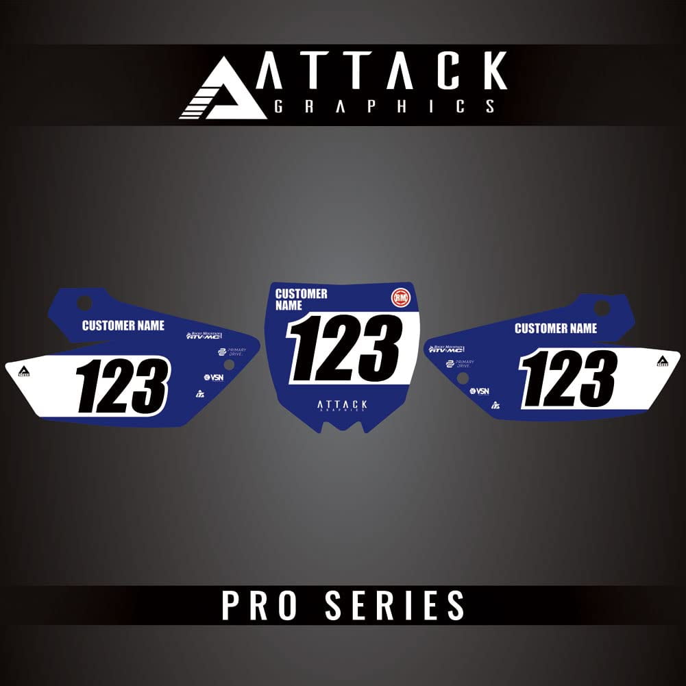 Attack Graphics Pro Series Restyle Number Plate Backgrounds UFO Restyle ...