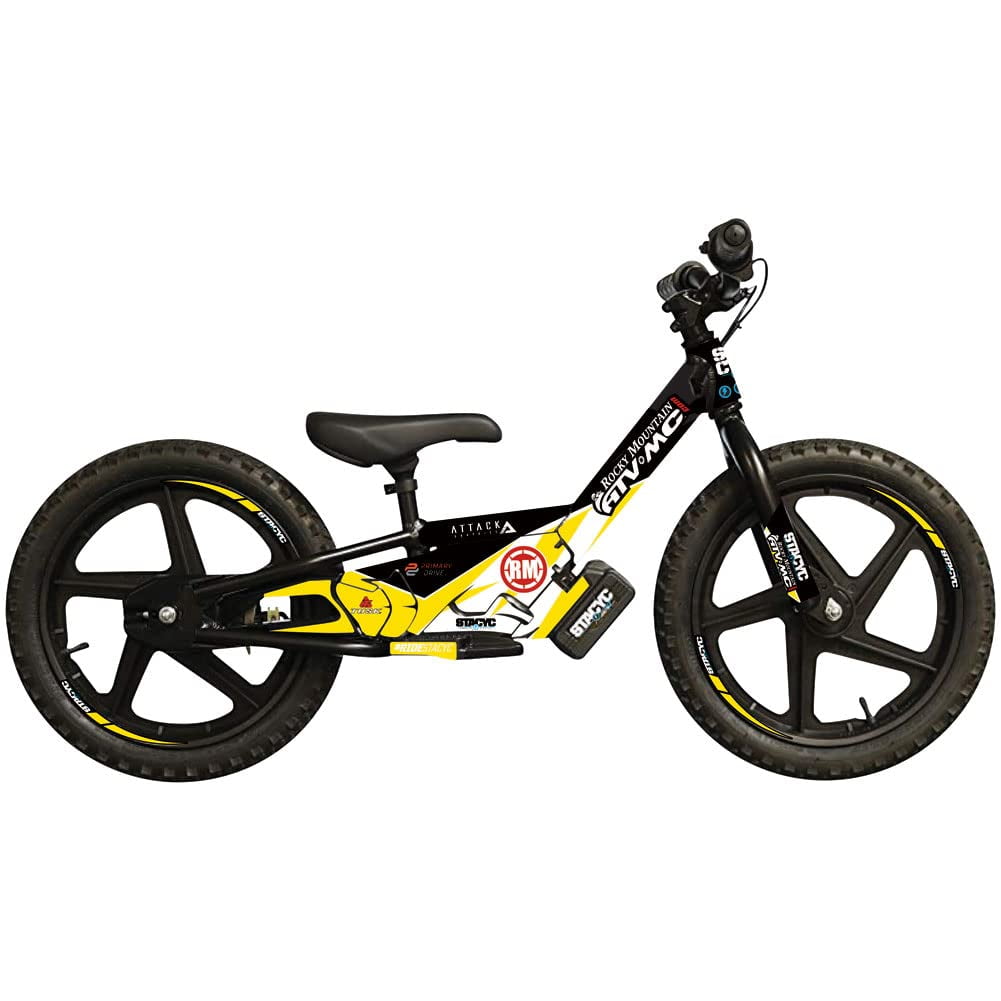 Attack Graphics Race Team Complete Stacyc Graphic Kit Husky Yellow, 199 ...