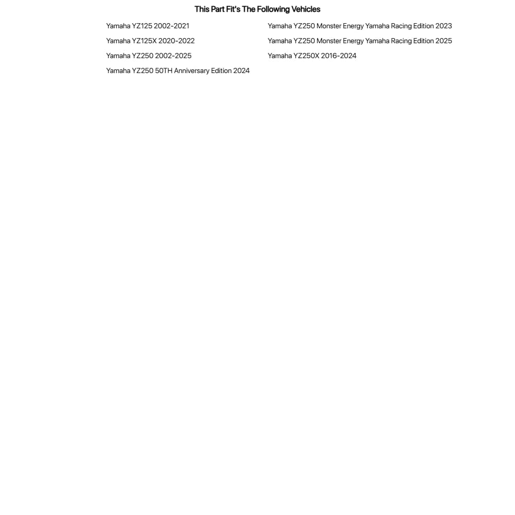 Attack Graphics Renegade Radiator Louver Decals Blue for Yamaha YZ250 ...