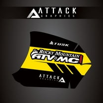 Attack Graphics 207-124-0005 Renegade Radiator Shroud Decal YZ Blue ...