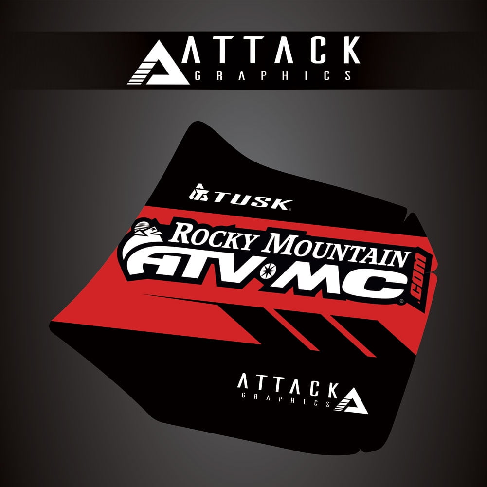 Attack Graphics Renegade Radiator Shroud Decal Acerbis Tank 5.8 Gallon ...