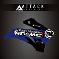 Attack Graphics 207-124-0005 Renegade Radiator Shroud Decal YZ Blue ...