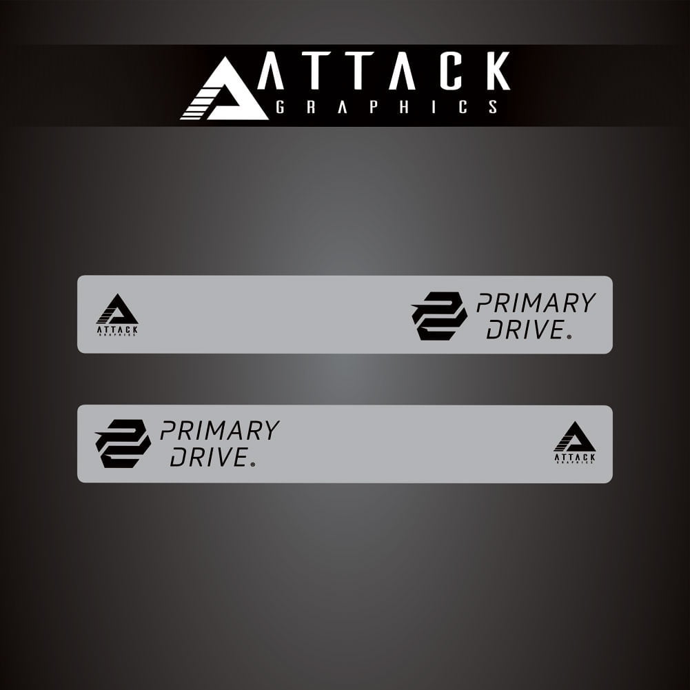 Attack Graphics Renegade Swing Arm Decal Grey For KTM 300 XC-W 2006 ...