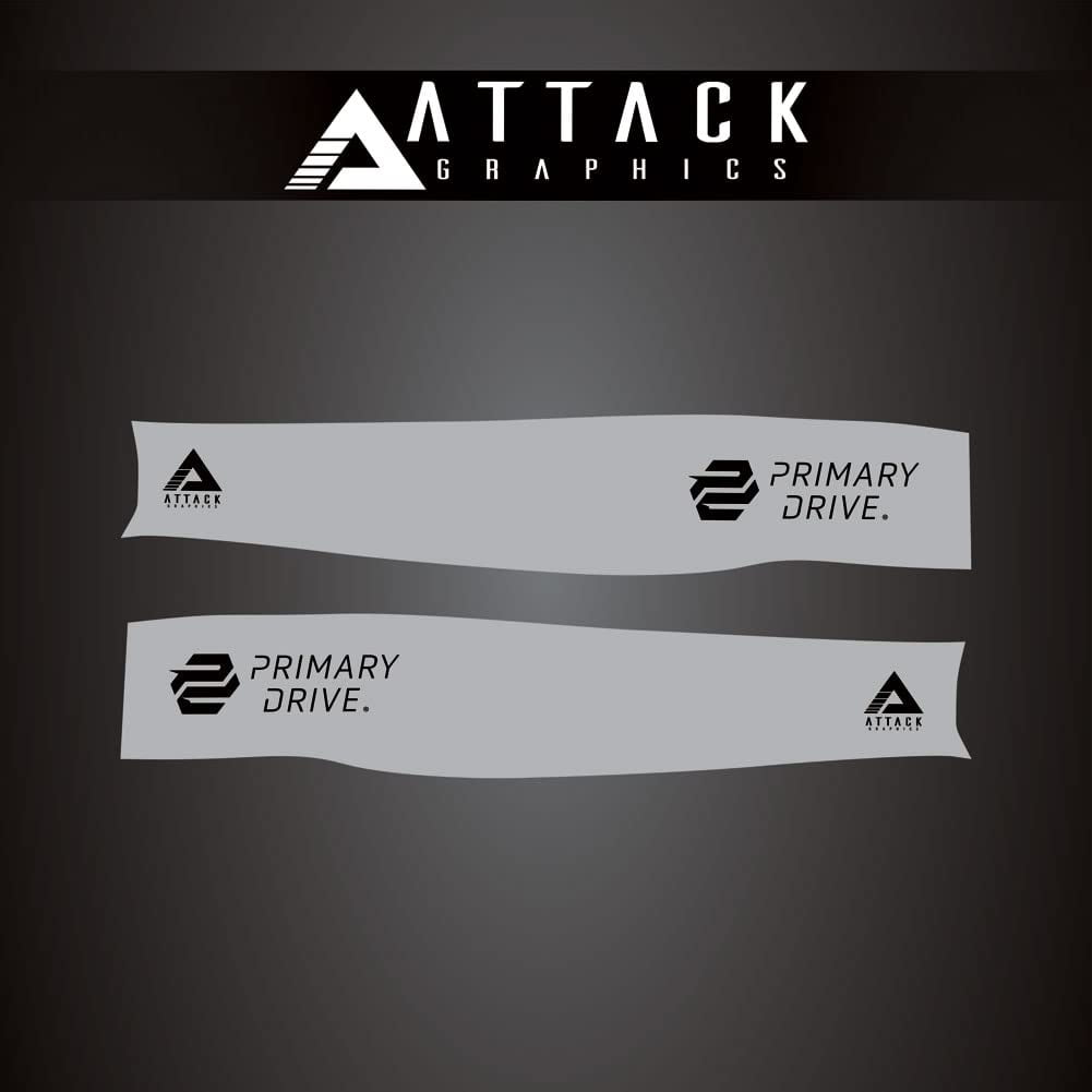 Attack Graphics Renegade Swing Arm Decal Grey - Walmart.com