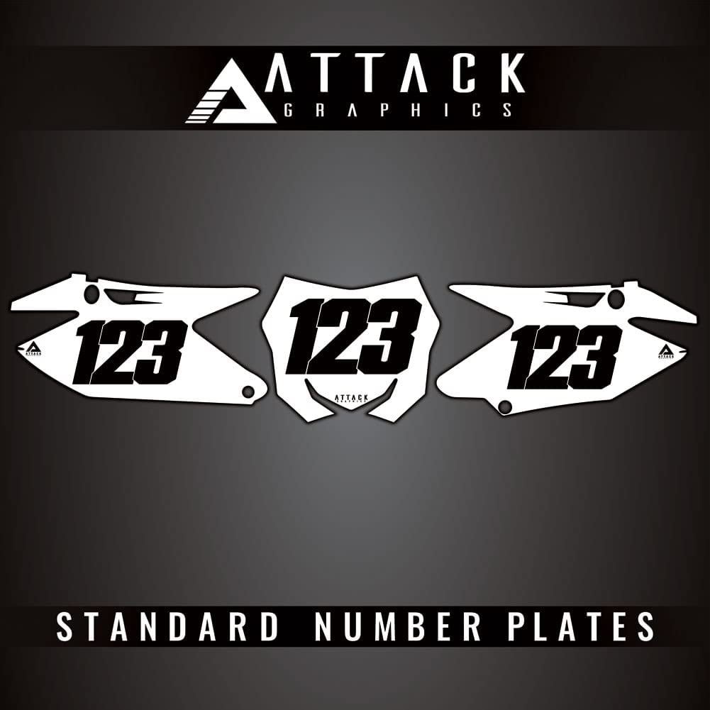 Attack Graphics Standard Restyle Number Plate Backgrounds Compatible ...