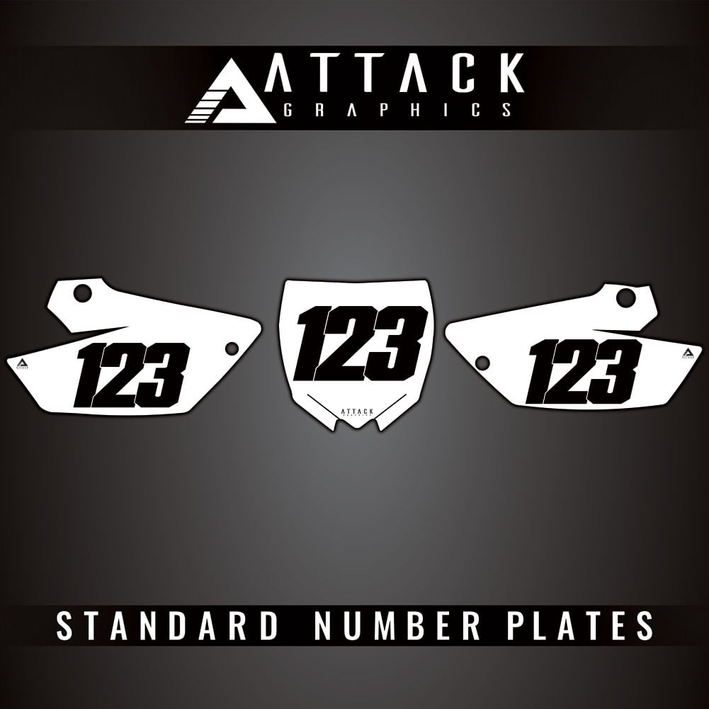 Attack Graphics Standard Restyle Number Plate Backgrounds UFO Restyle ...