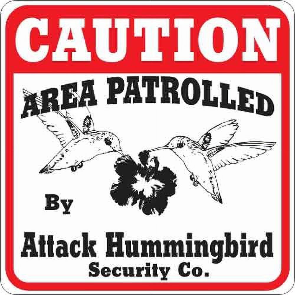 Attack Hummingbird Sign - Walmart.com