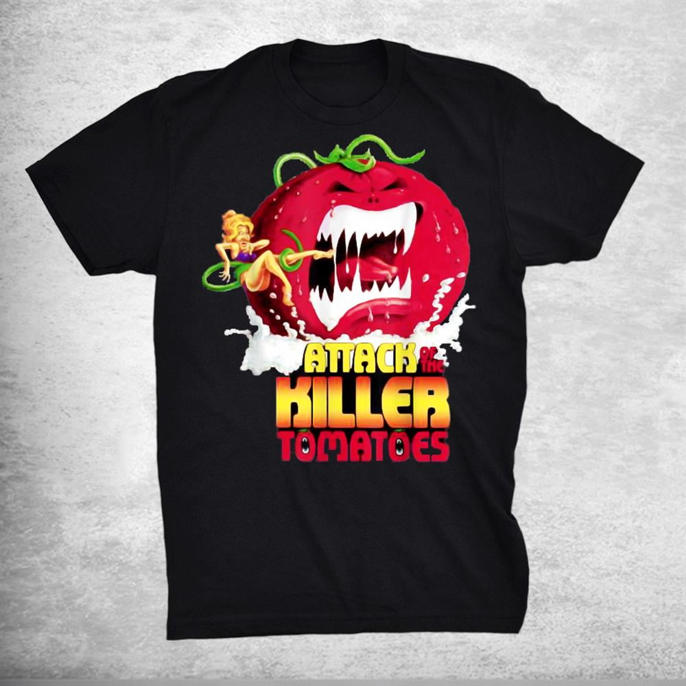 Attack Killer Tee Tomatoes Shirt Gift Black Unisex T-Shirt - Walmart.com