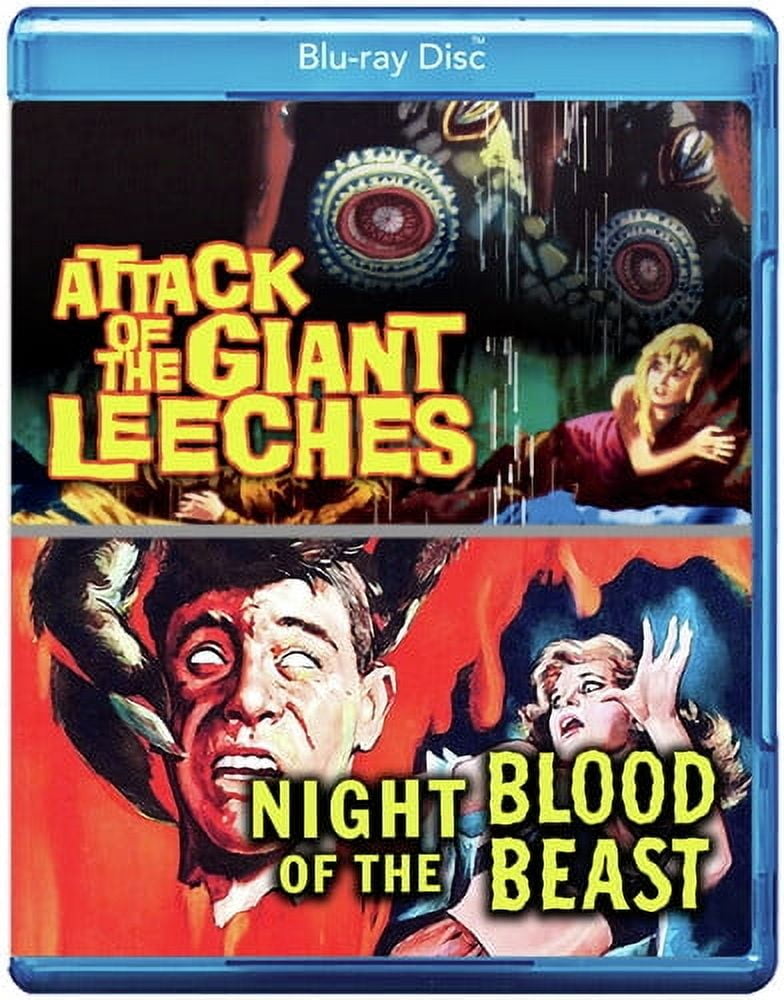 Attack of the Giant Leeches / Night of the Blood Beast (Blu-ray ...