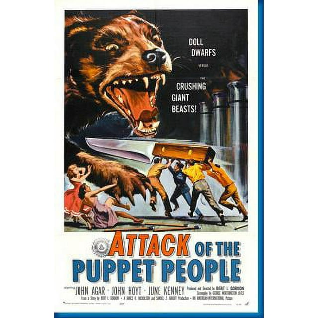 Attack Of The Puppet People Movie Poster Art Poster 24x36 Unframed, Age ...