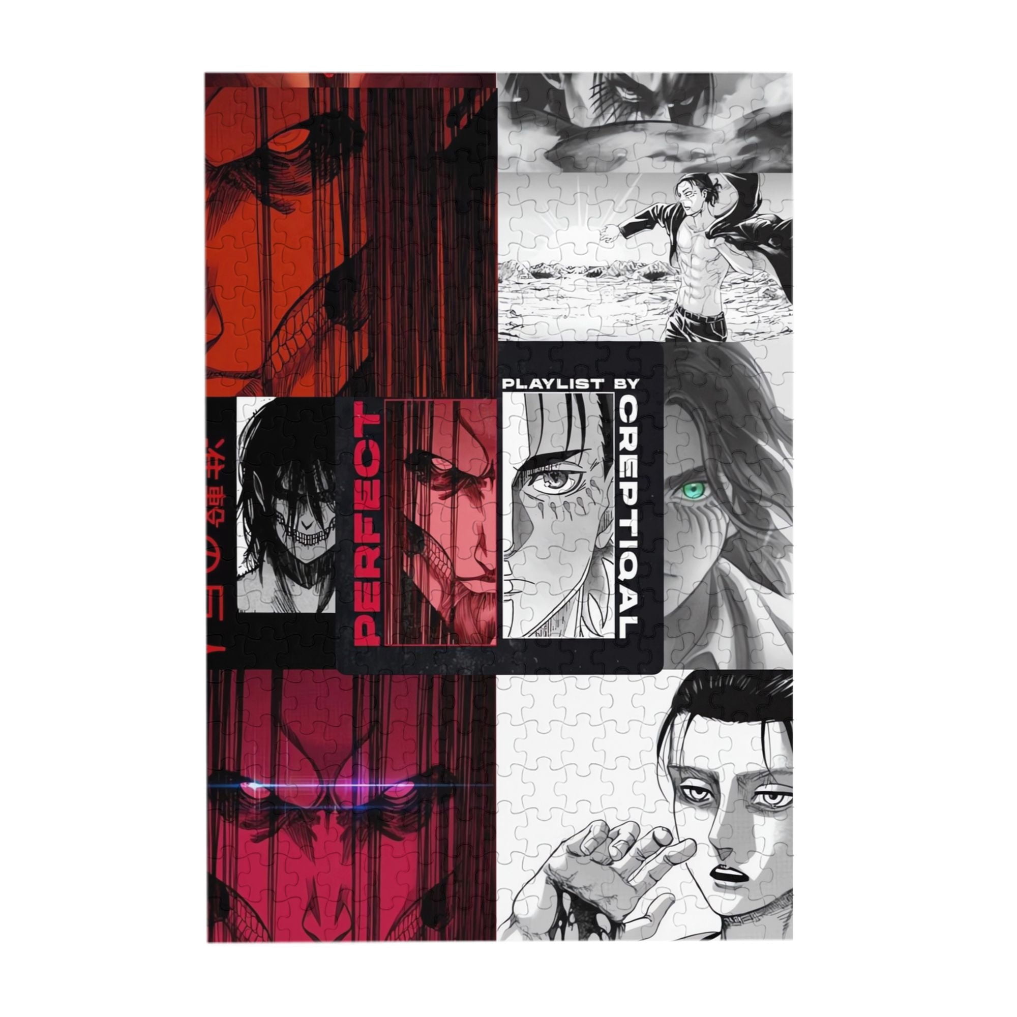 Attack On Titan 300 Piece Puzzles For Adults And Kids, Wooden Jigsaw ...