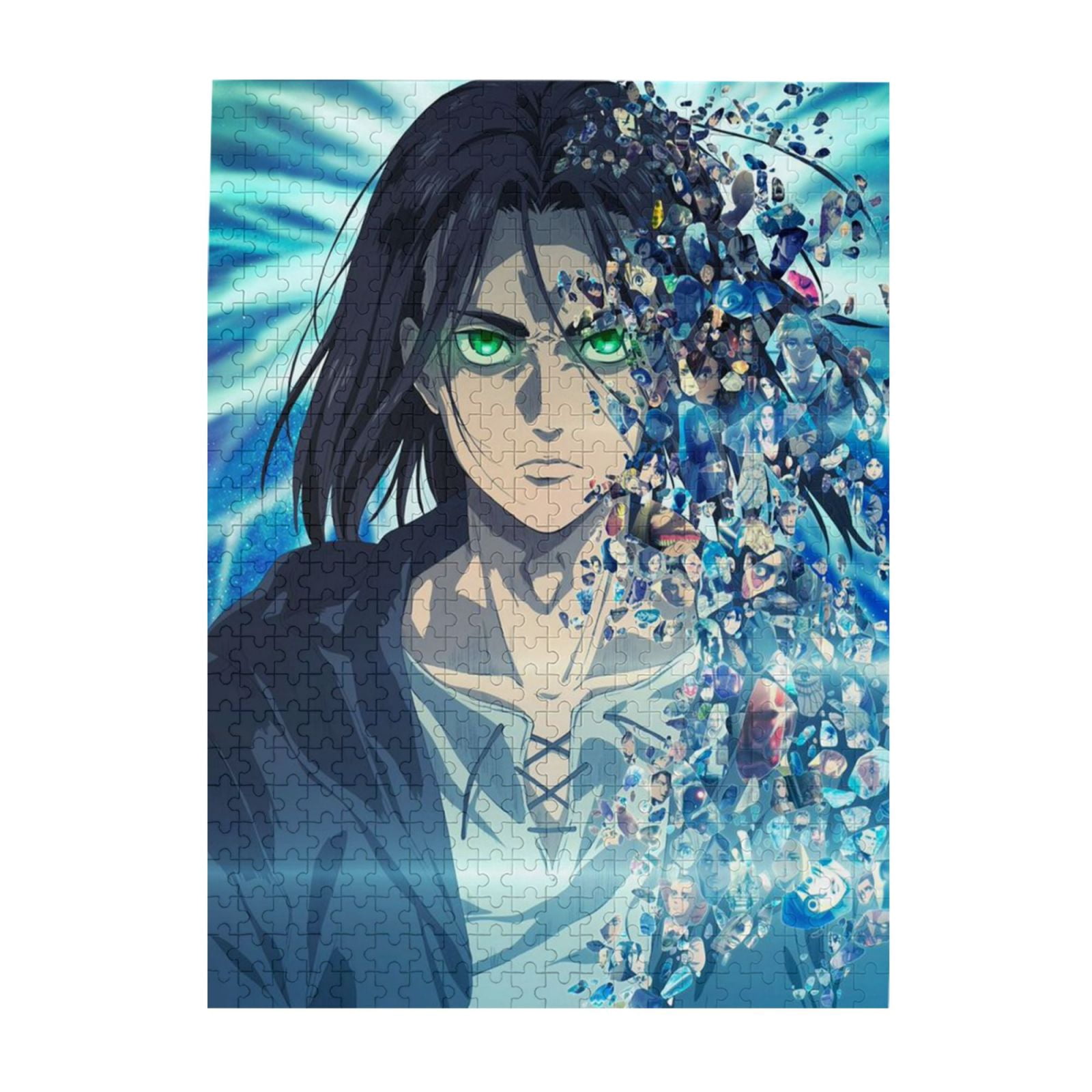 Attack On Titan 500 Pieces Wooden Jigsaw Puzzle Intellectual Game For ...