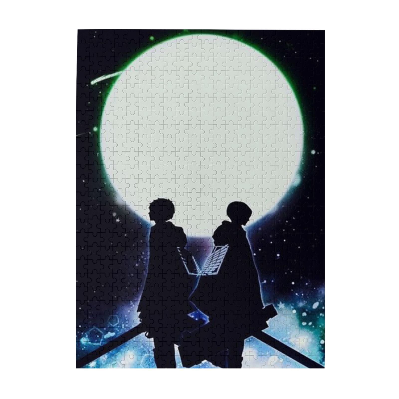 Attack On Titan 500 Pieces Wooden Jigsaw Puzzle Intellectual Game For ...
