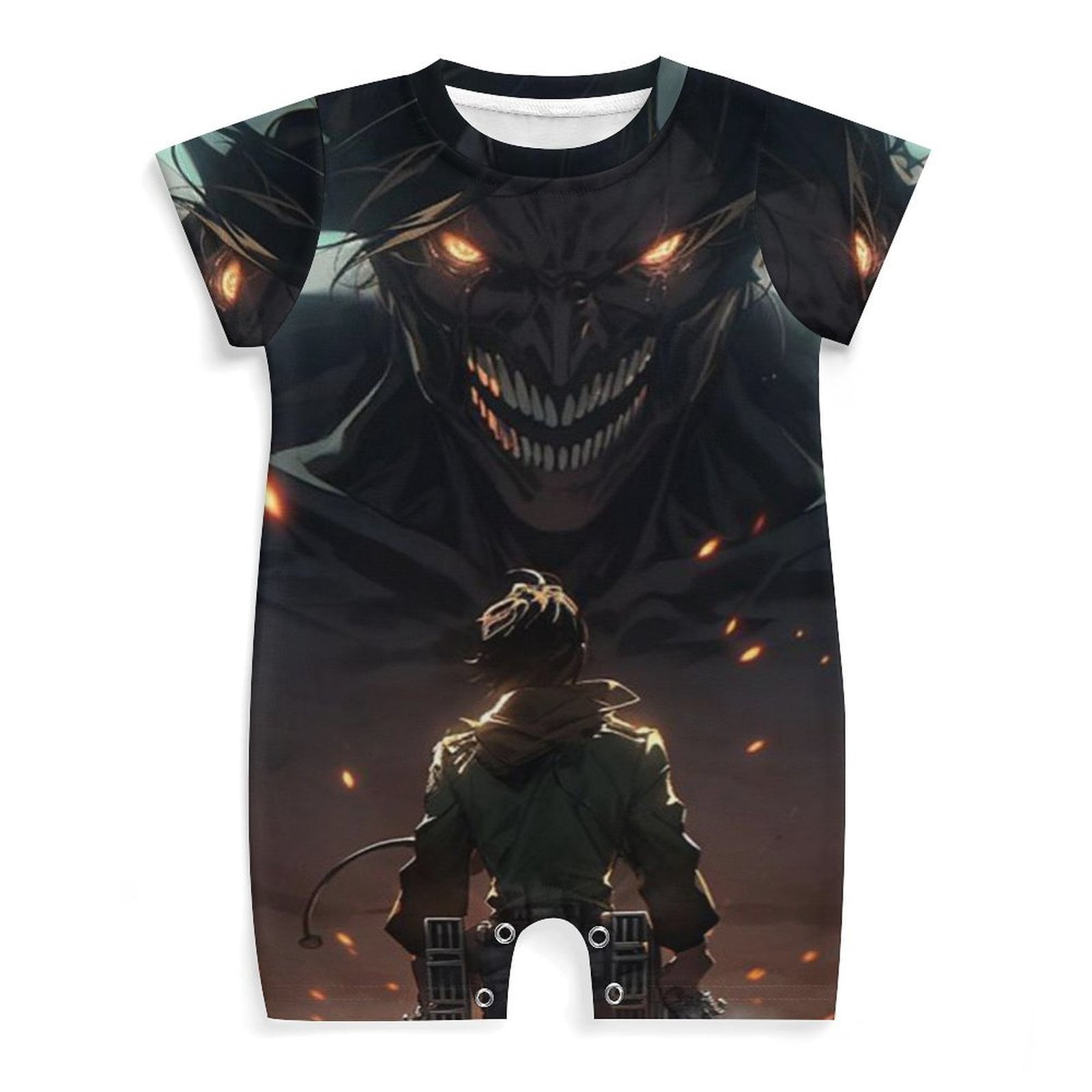 Attack On Titan Baby Bodysuit Soft & Breathable Infant Romper Unisex ...