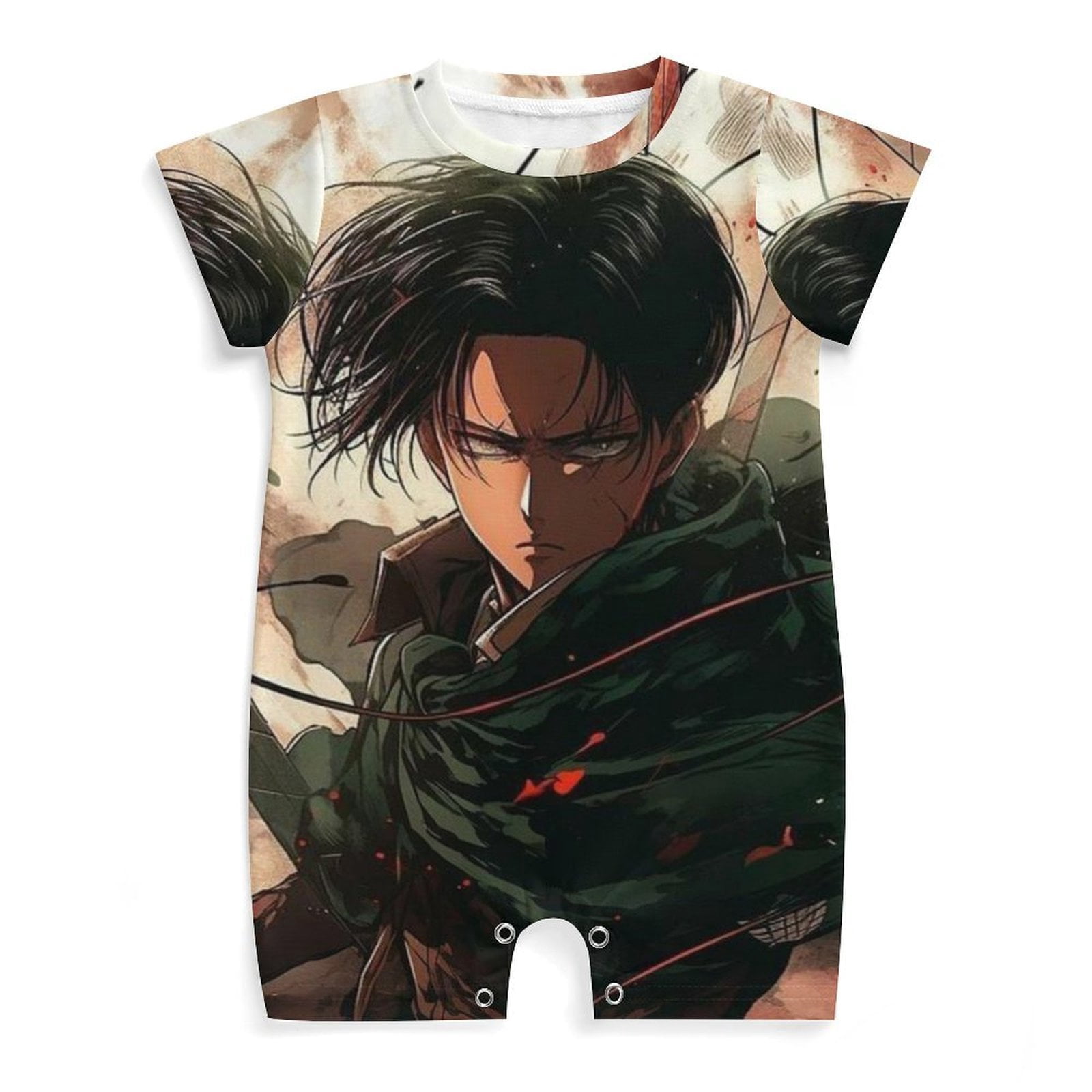 Attack On Titan Baby Bodysuit Soft & Breathable Infant Romper Unisex ...