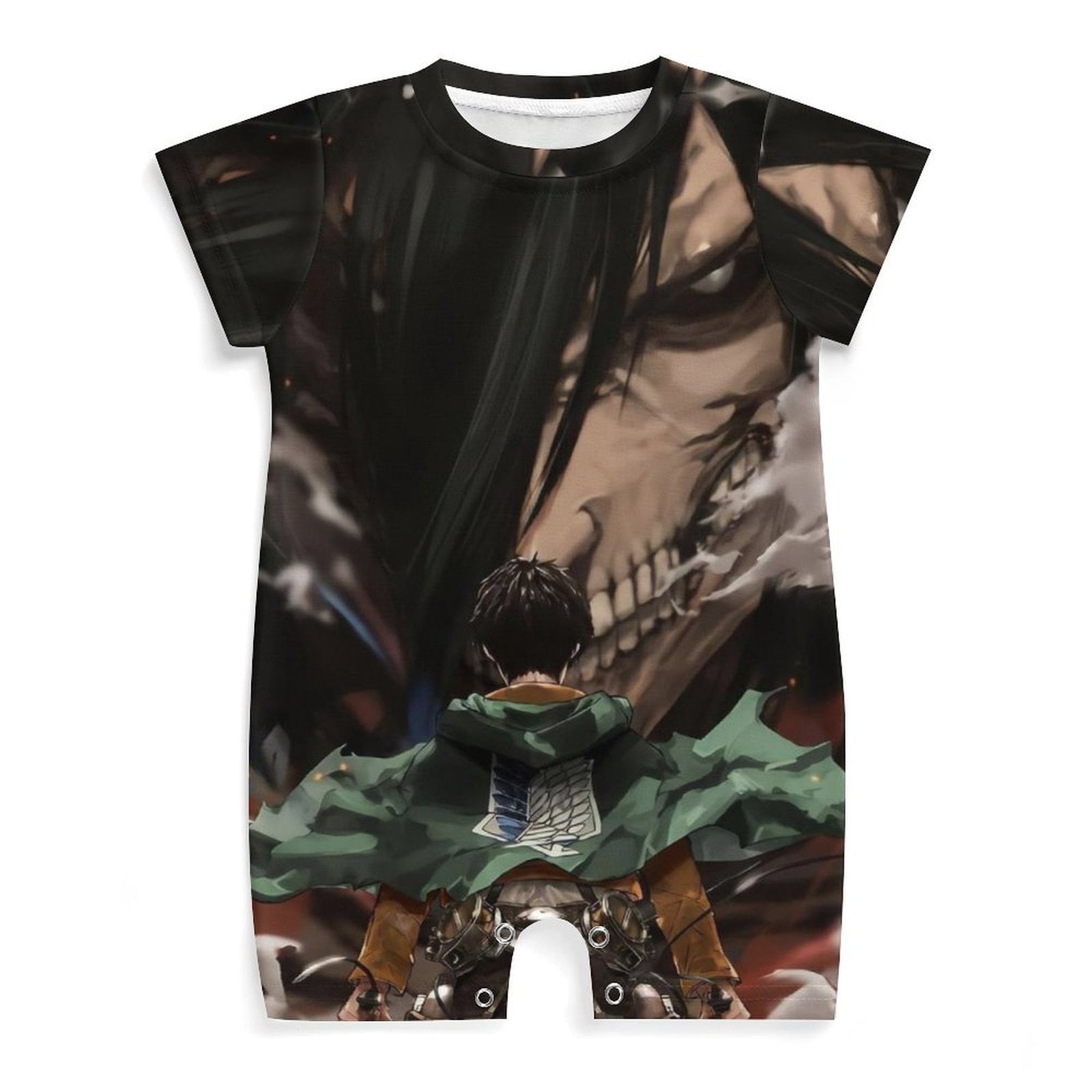 Attack On Titan Baby Bodysuit Soft & Breathable Infant Romper Unisex ...