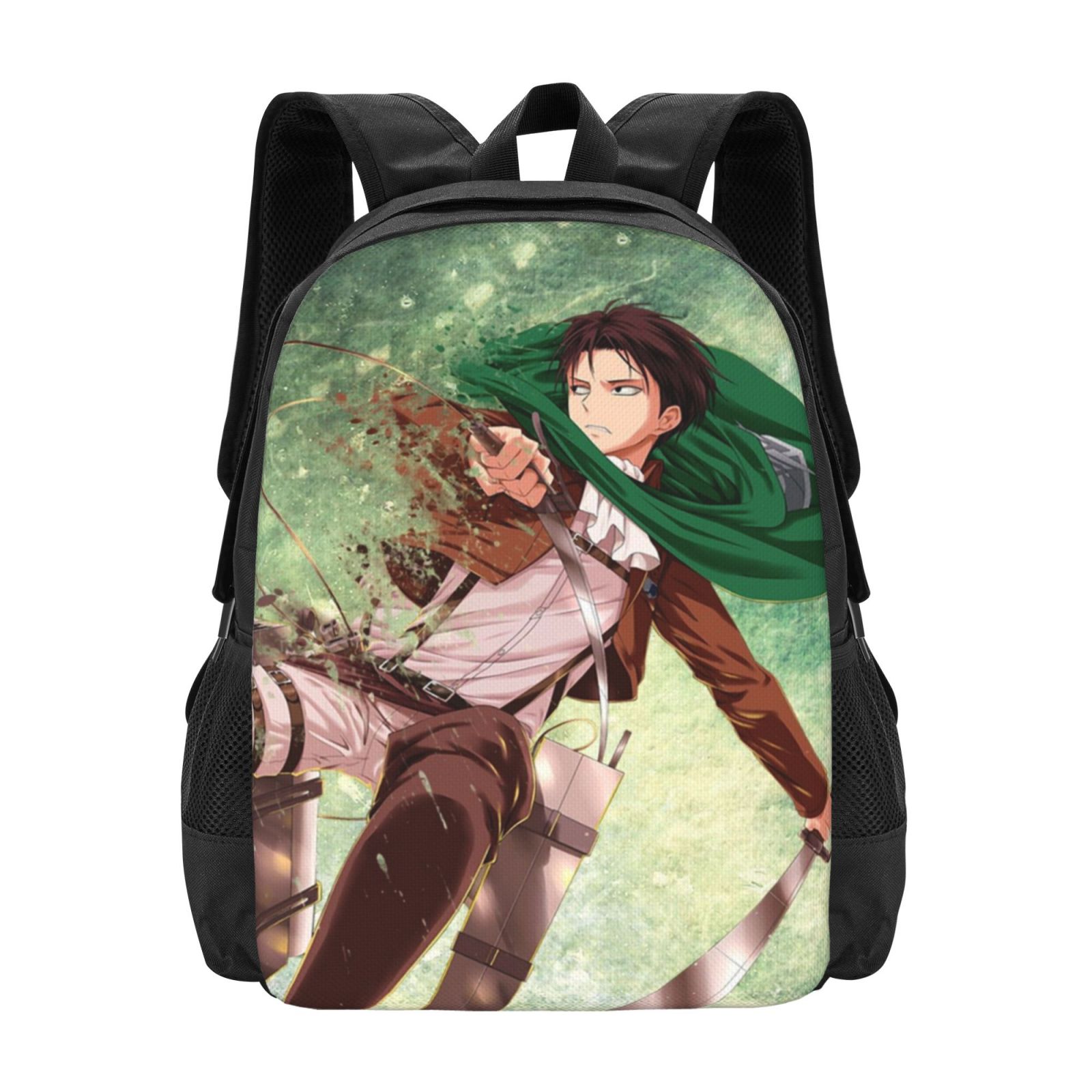 Attack On Titan Backpack,3d Print Laptop Backpack Lightweight Casual ...