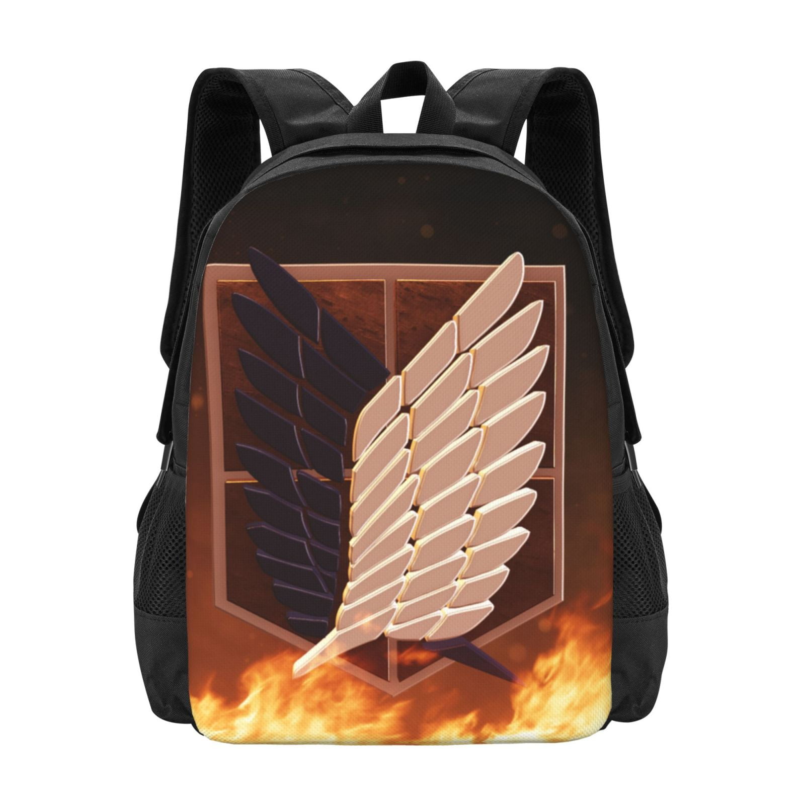Attack On Titan Backpack,3d Print Laptop Backpack Lightweight Casual ...