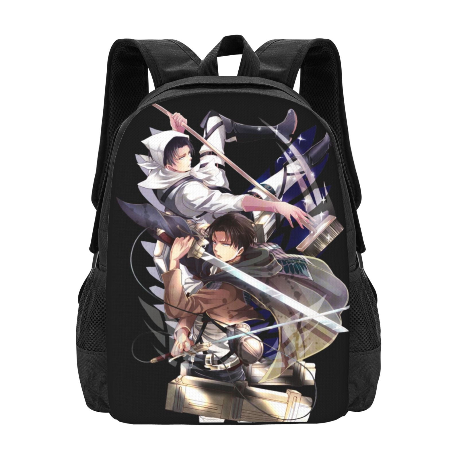 Attack On Titan Backpack,3d Print Laptop Backpack Lightweight Casual ...