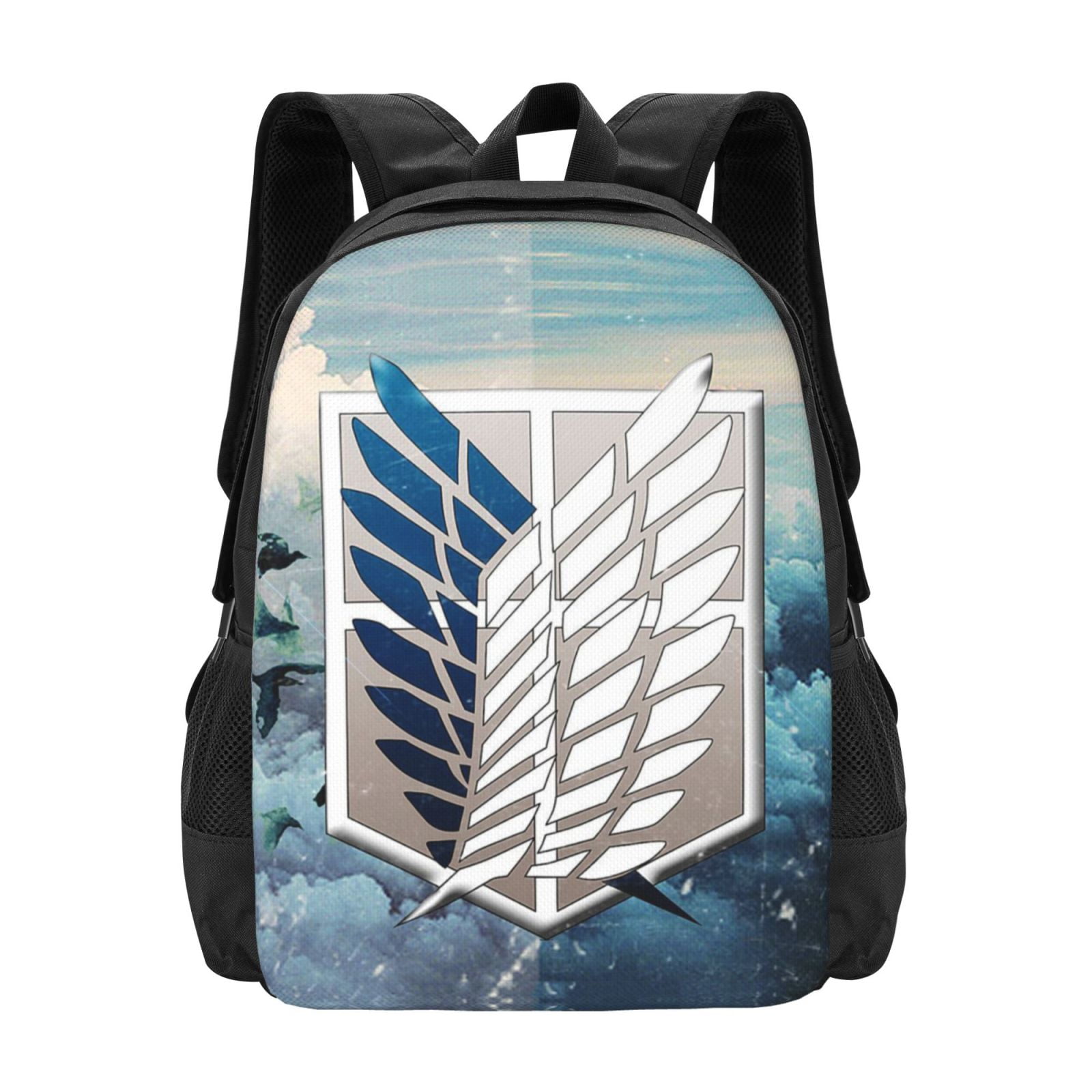 Attack On Titan Backpack,3d Print Laptop Backpack Lightweight Casual ...