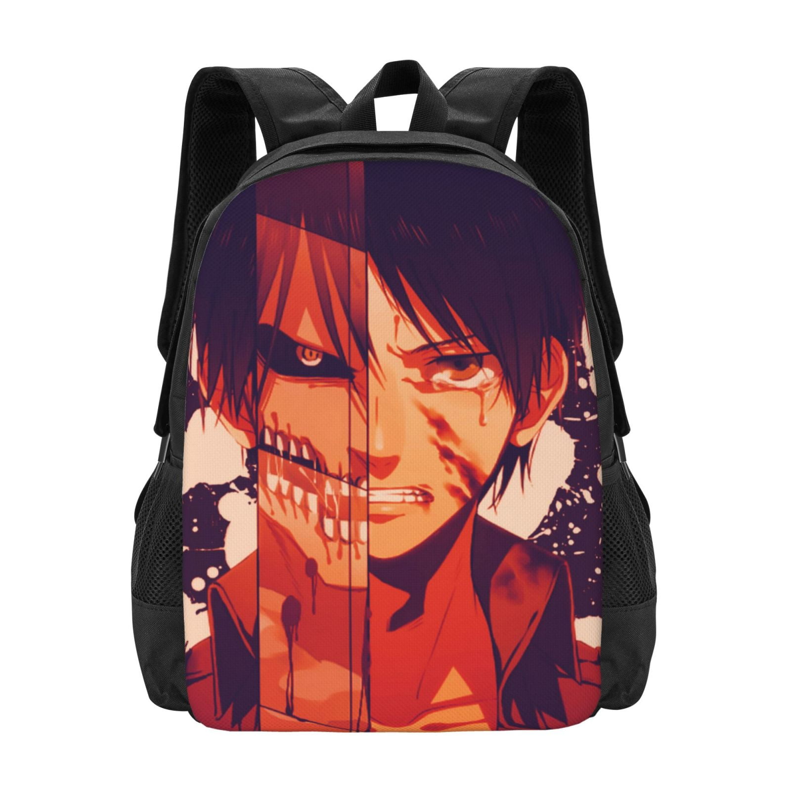 Attack On Titan Backpack,3d Print Laptop Backpack Lightweight Casual ...