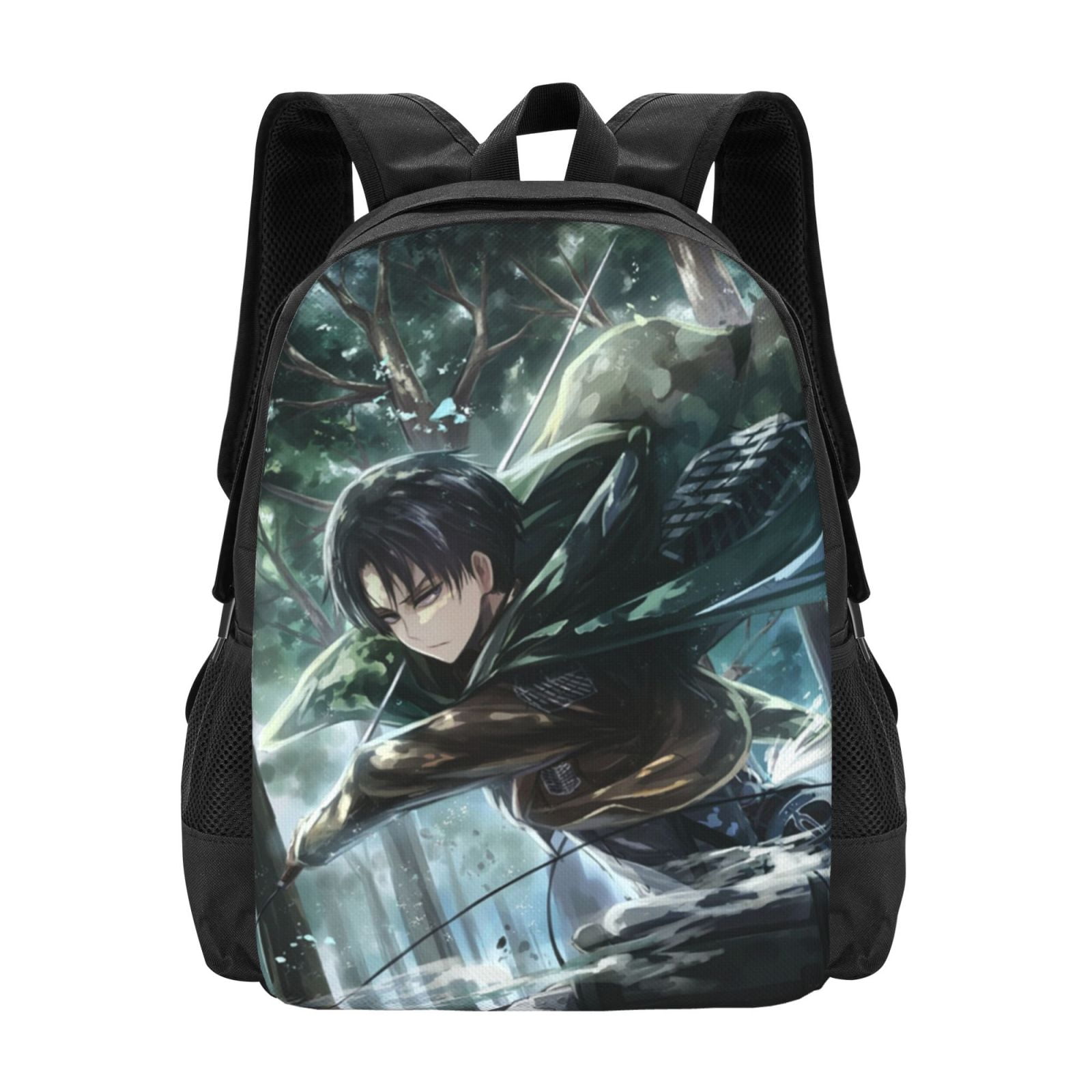 Attack On Titan Backpack,3d Print Laptop Backpack Lightweight Casual ...