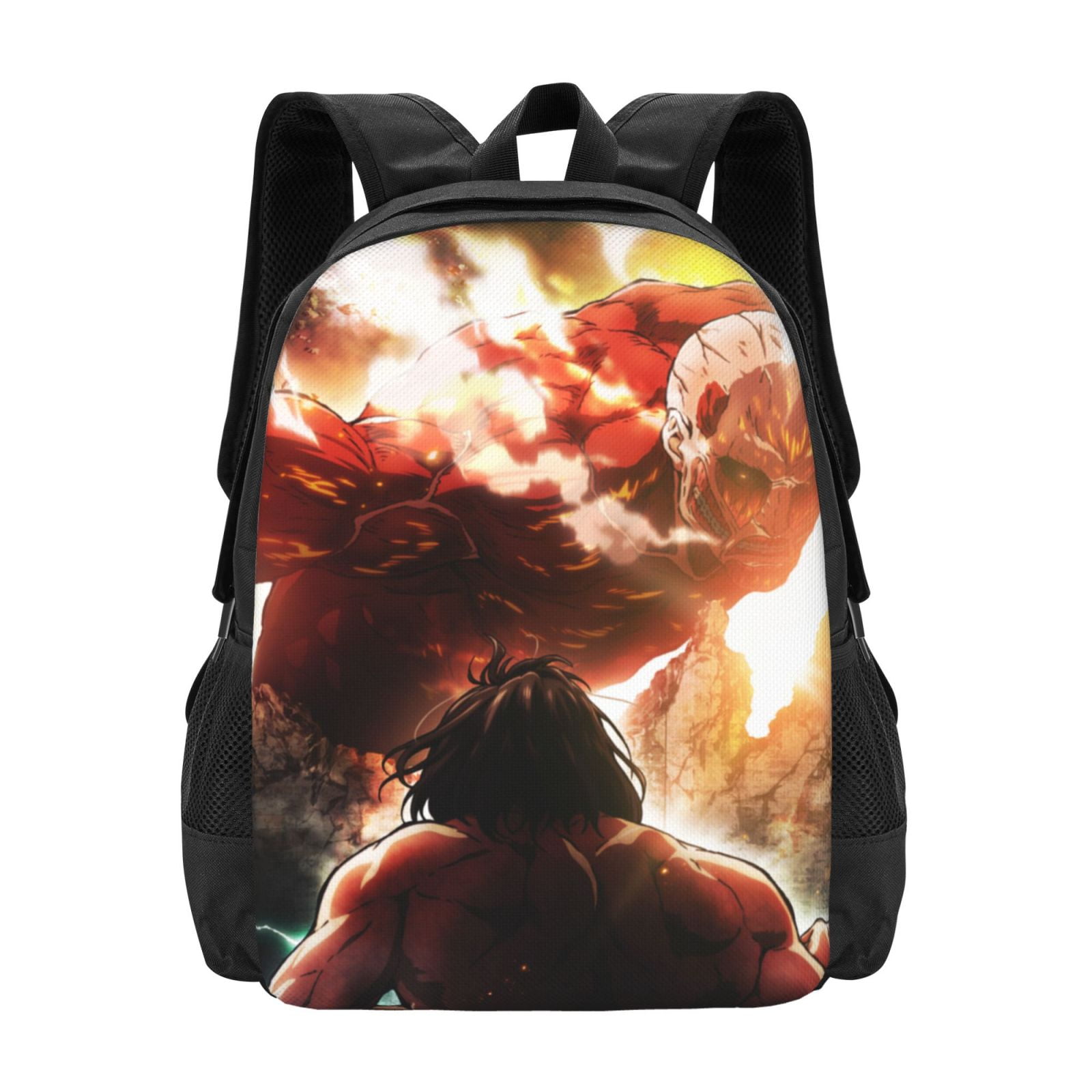 Attack On Titan Backpack,3d Print Laptop Backpack Lightweight Casual ...