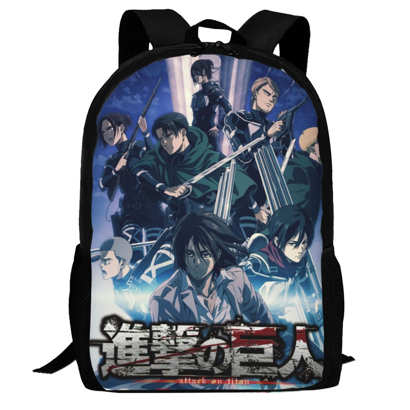Attack On Titan Backpack,3d Print Laptop Backpack Lightweight Casual ...