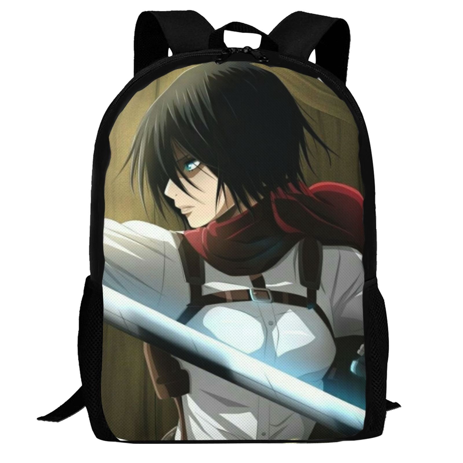 Attack On Titan Backpack, 3d Printed Laptop Backpack, Water Resistant ...