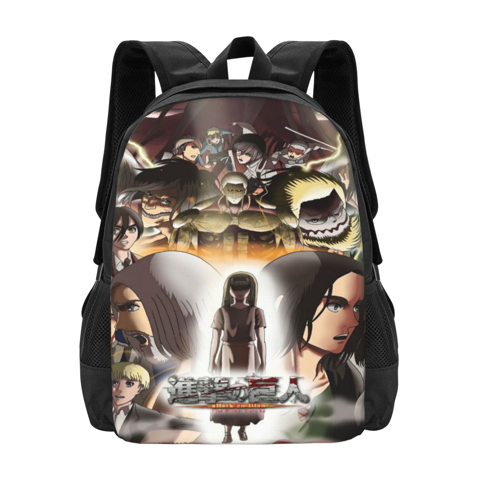 Attack On Titan Backpacks Bag Laptop Bag Bookbag Backpack 16.5 Inch for ...