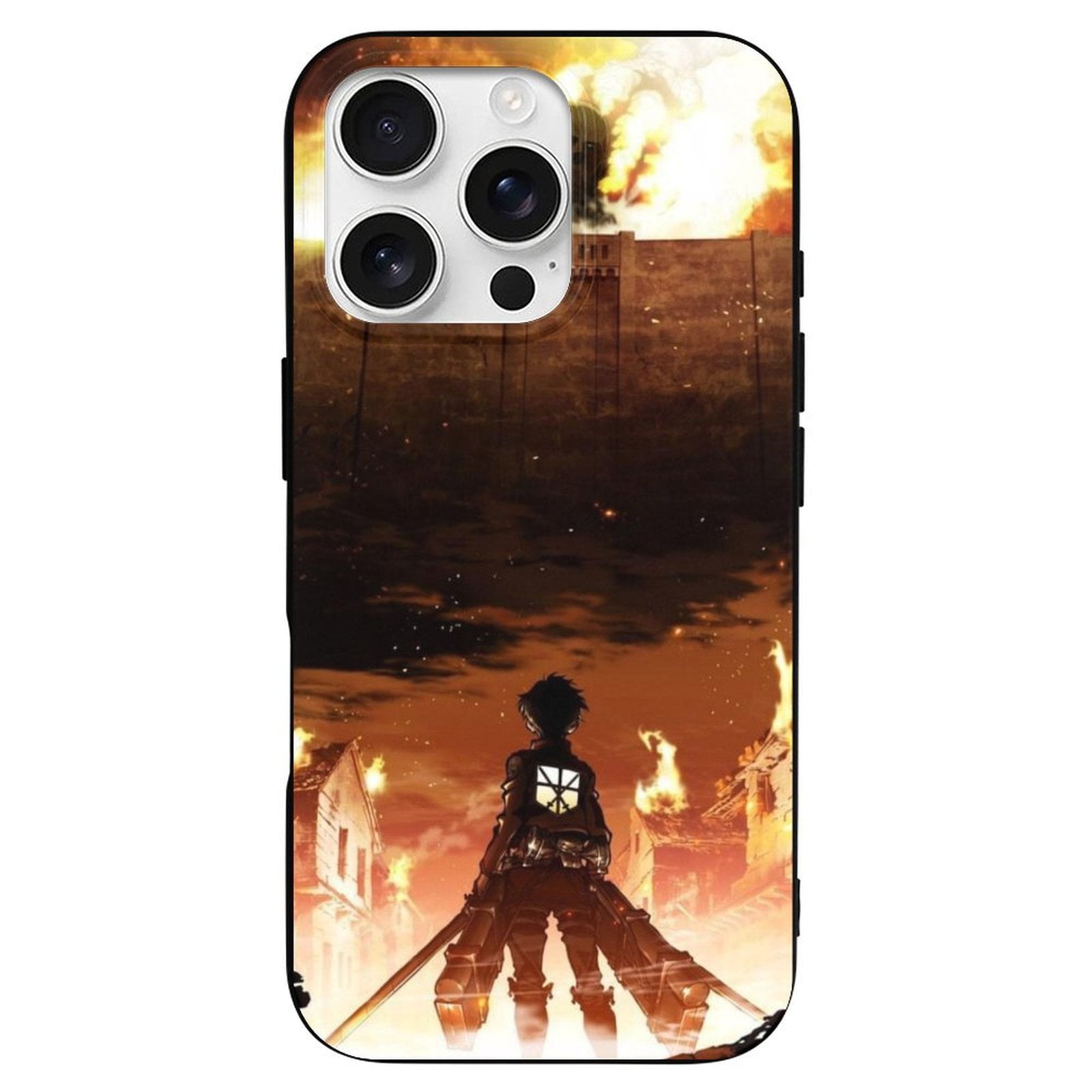Attack On Titan Case for iPhone 16 Pro Attack On Titan Phone Case with ...