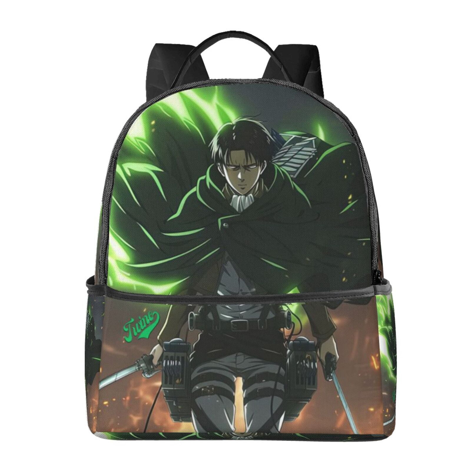 Attack On Titan Casual Backpack Large Capacity Laptop Bag Multi ...