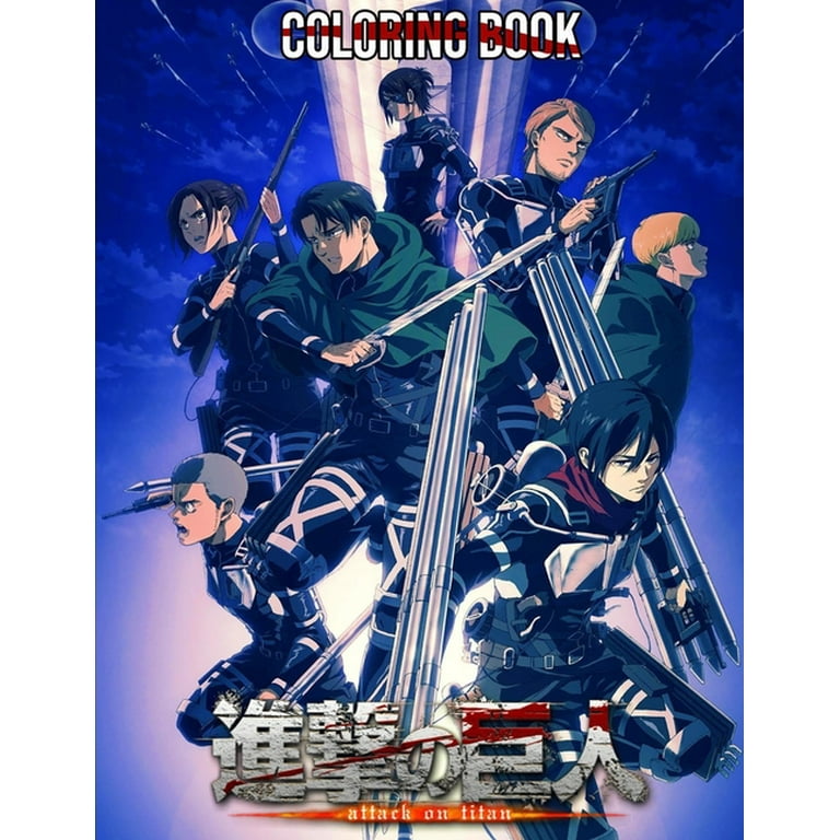 full size attack on titan coloring pages