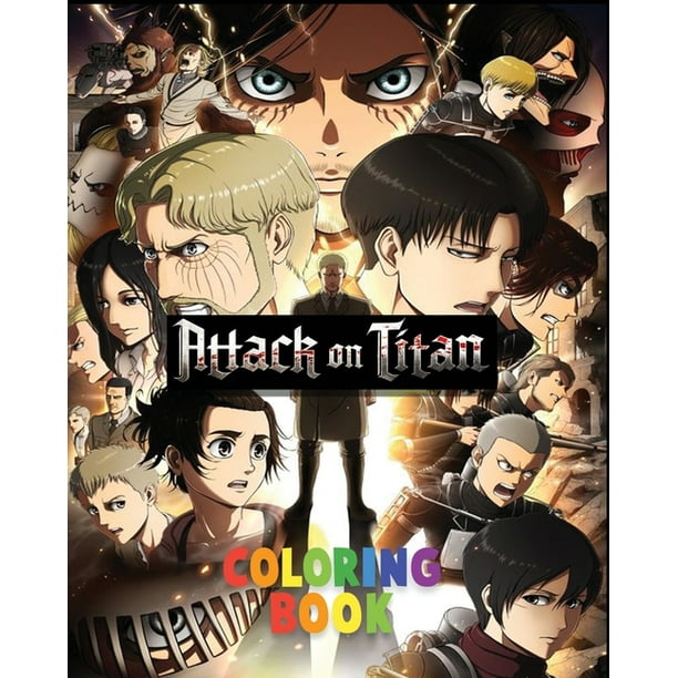 Attack On Titan Coloring Book : The Best coloring with High Quality ...