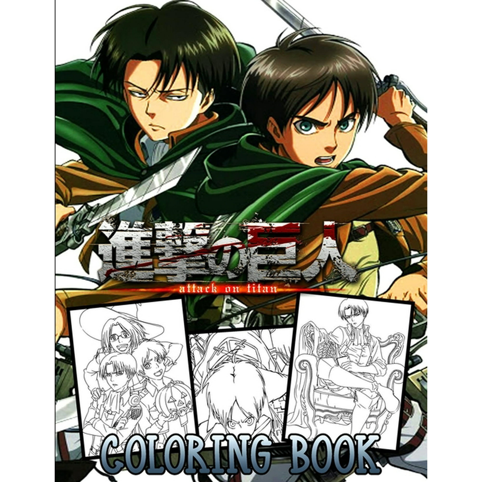 Attack On Titan Coloring Pages