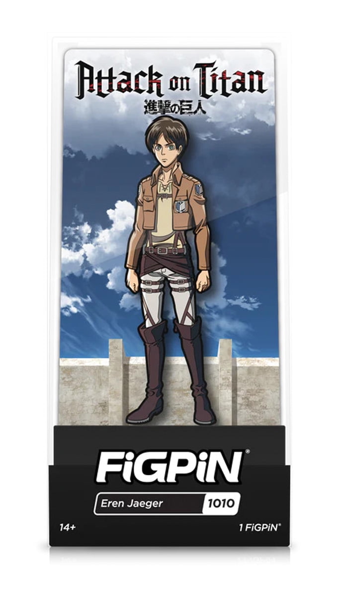 Attack On Titan Eren Jaeger FiGPiN #1010 Anime Enamel Pin - Walmart.com