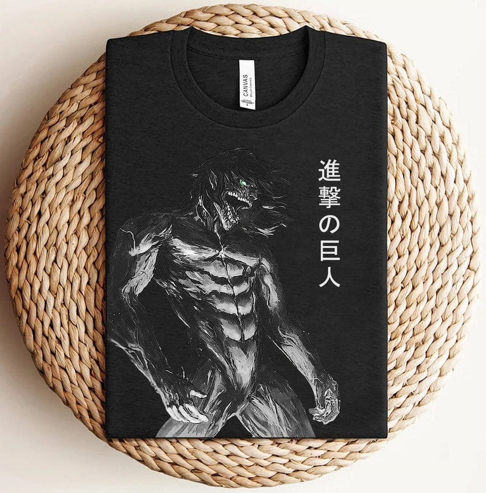 Attack On Titan Eren Titan Form Shirt, Badass Eren AOT Tshirt, Best ...