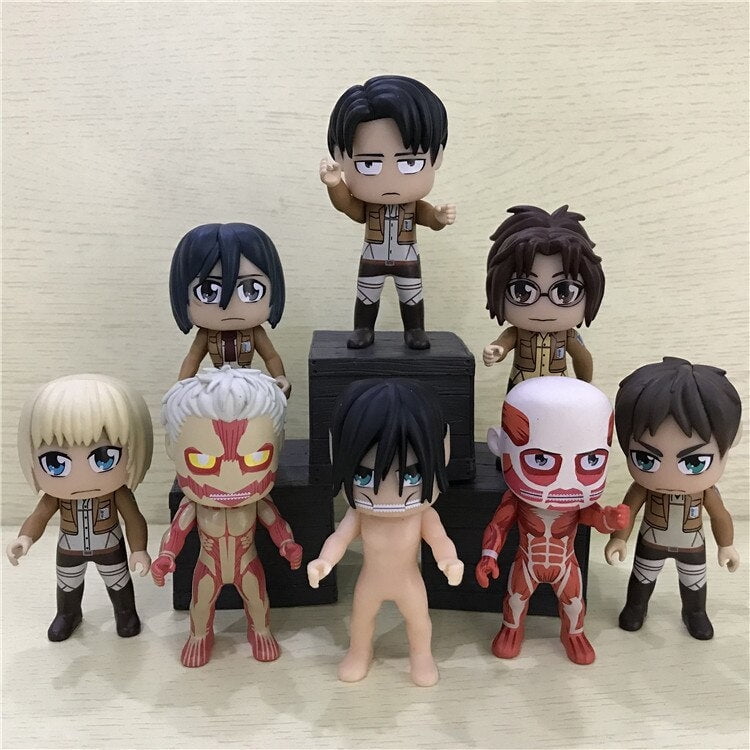Attack On Titan Figurines 3cm/7cm (Variants Available) - Walmart.com
