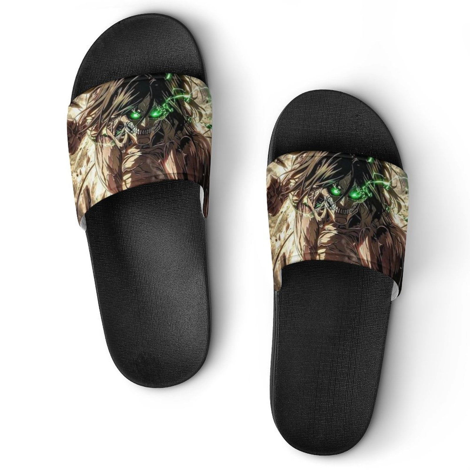 Attack On Titan Home Slippers Unisex House Sandals Breathable PVC ...