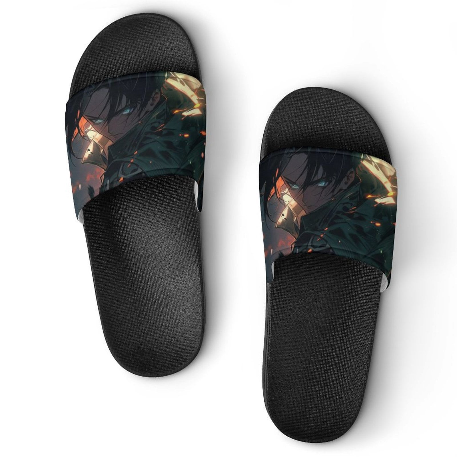 Attack On Titan Home Slippers Unisex House Sandals Breathable PVC ...