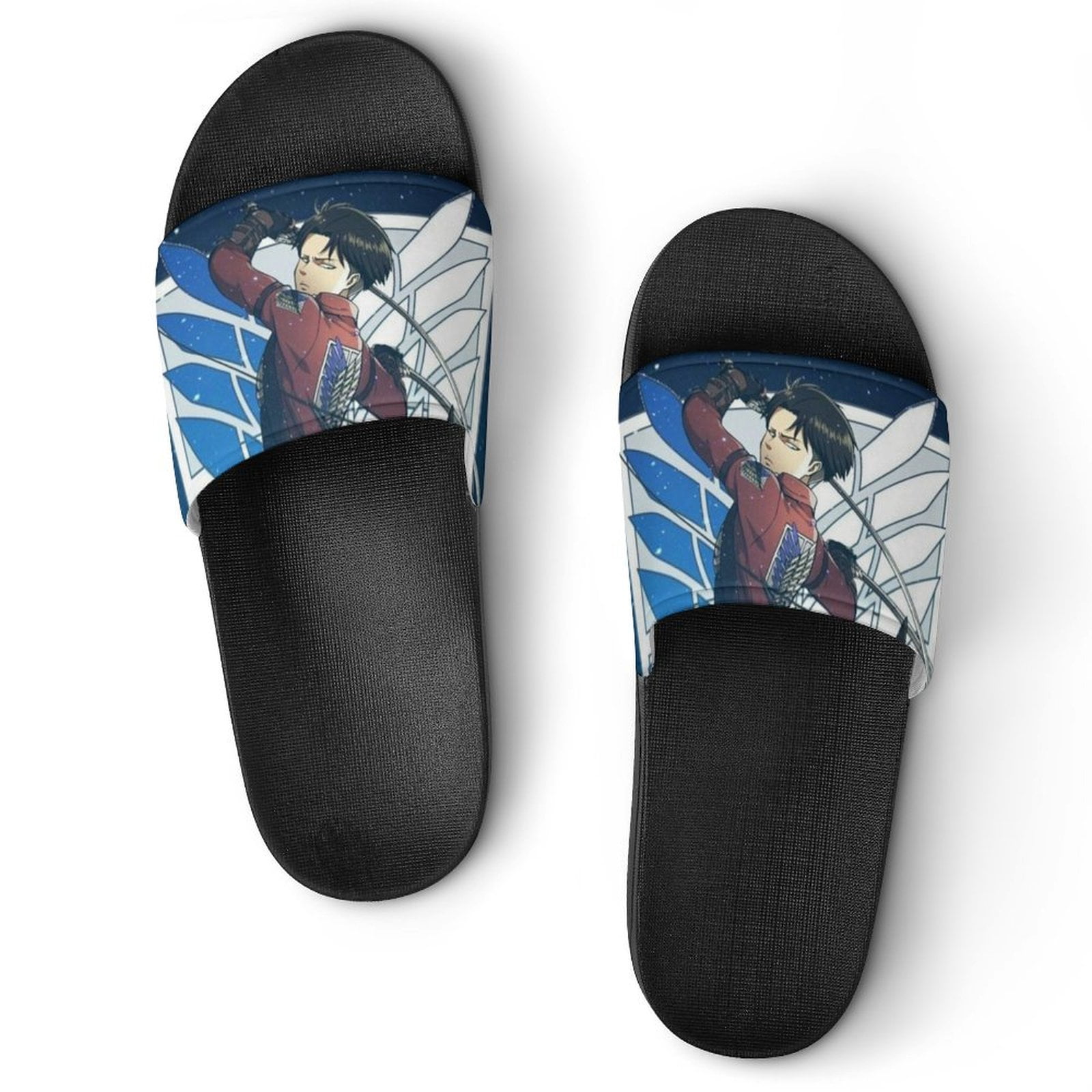 Attack On Titan Home Slippers Unisex House Sandals Breathable PVC ...