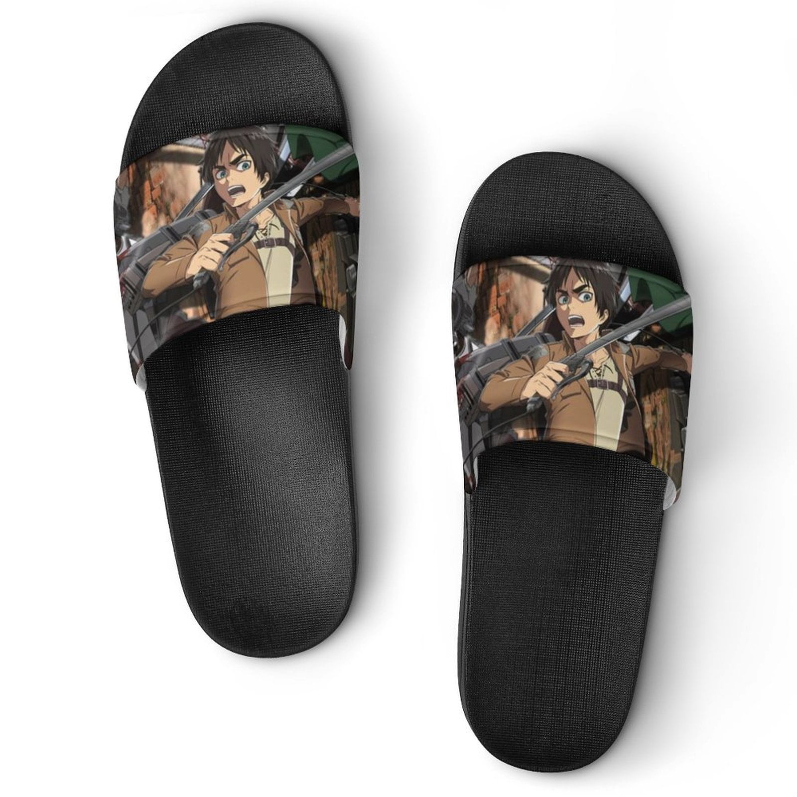 Attack On Titan Home Slippers Unisex House Sandals Breathable PVC ...