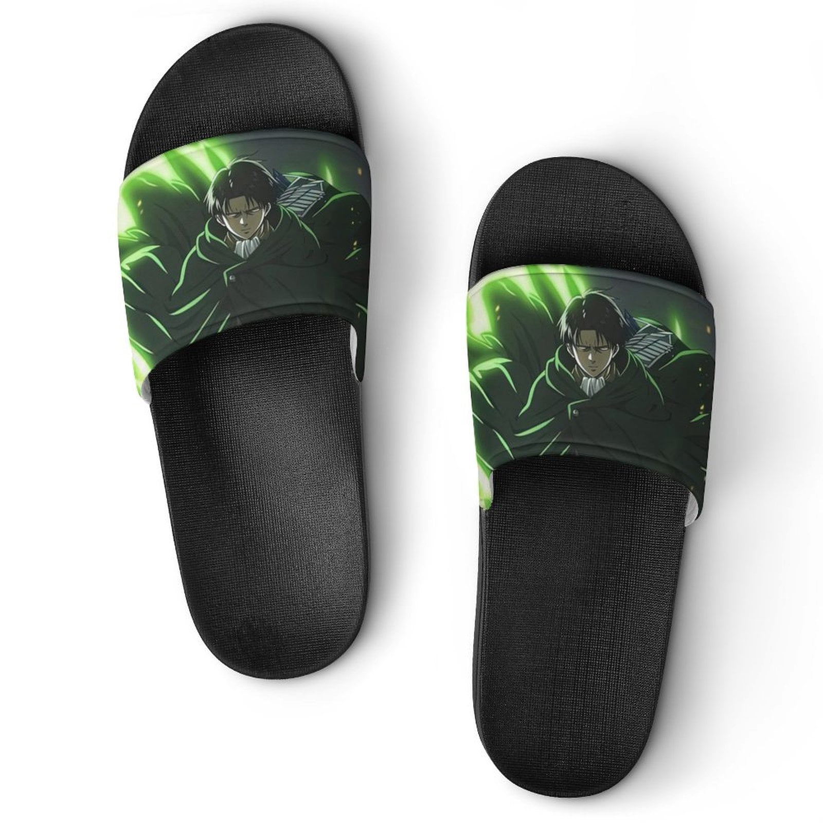 Attack On Titan Home Slippers Unisex House Sandals Breathable PVC ...