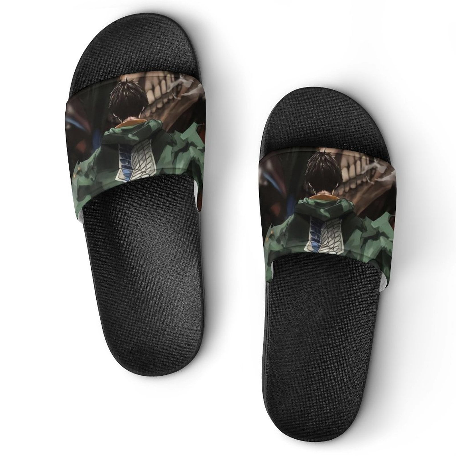 Attack On Titan Home Slippers Unisex House Sandals Breathable PVC ...