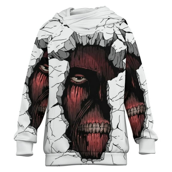 Attack On Titan Kids' Casual Sweatshirt Cozy Pullover Hoodie Stylish ...
