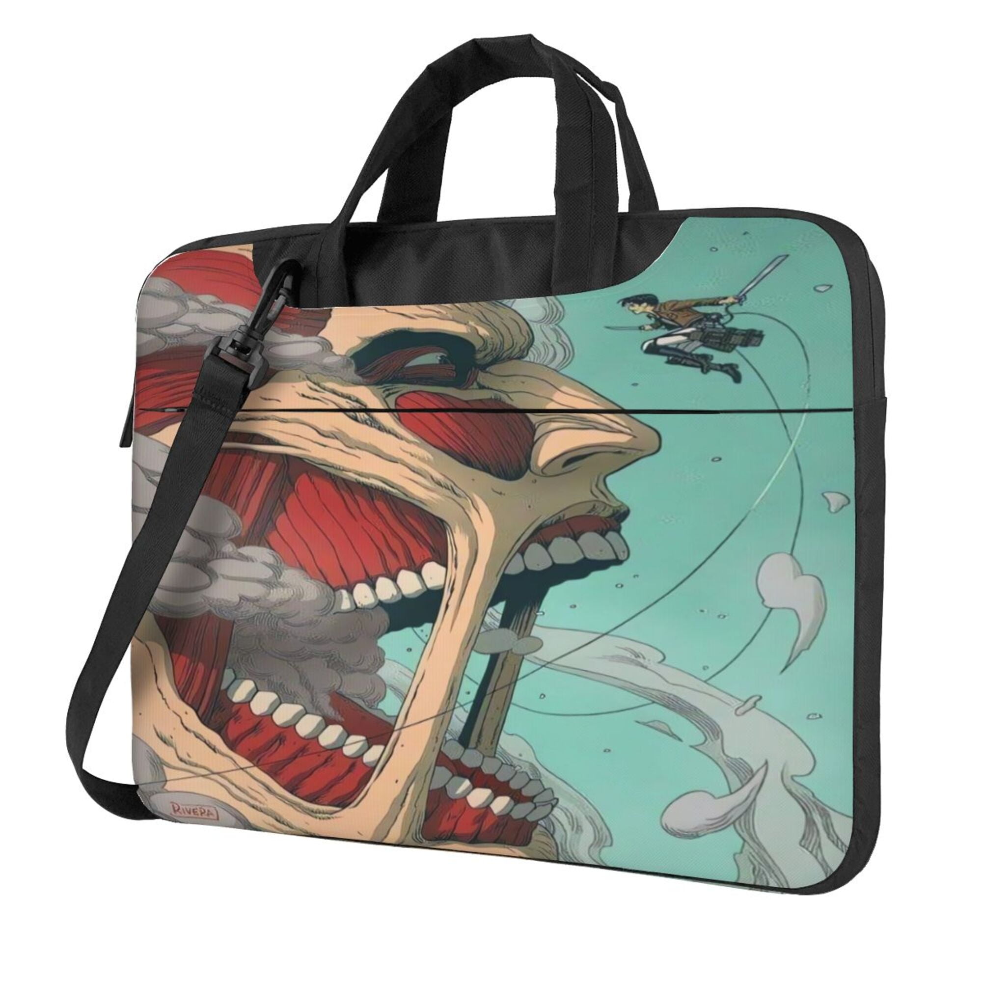 Attack On Titan Laptop Bag Laptop Case Computer Notebook Briefcase ...
