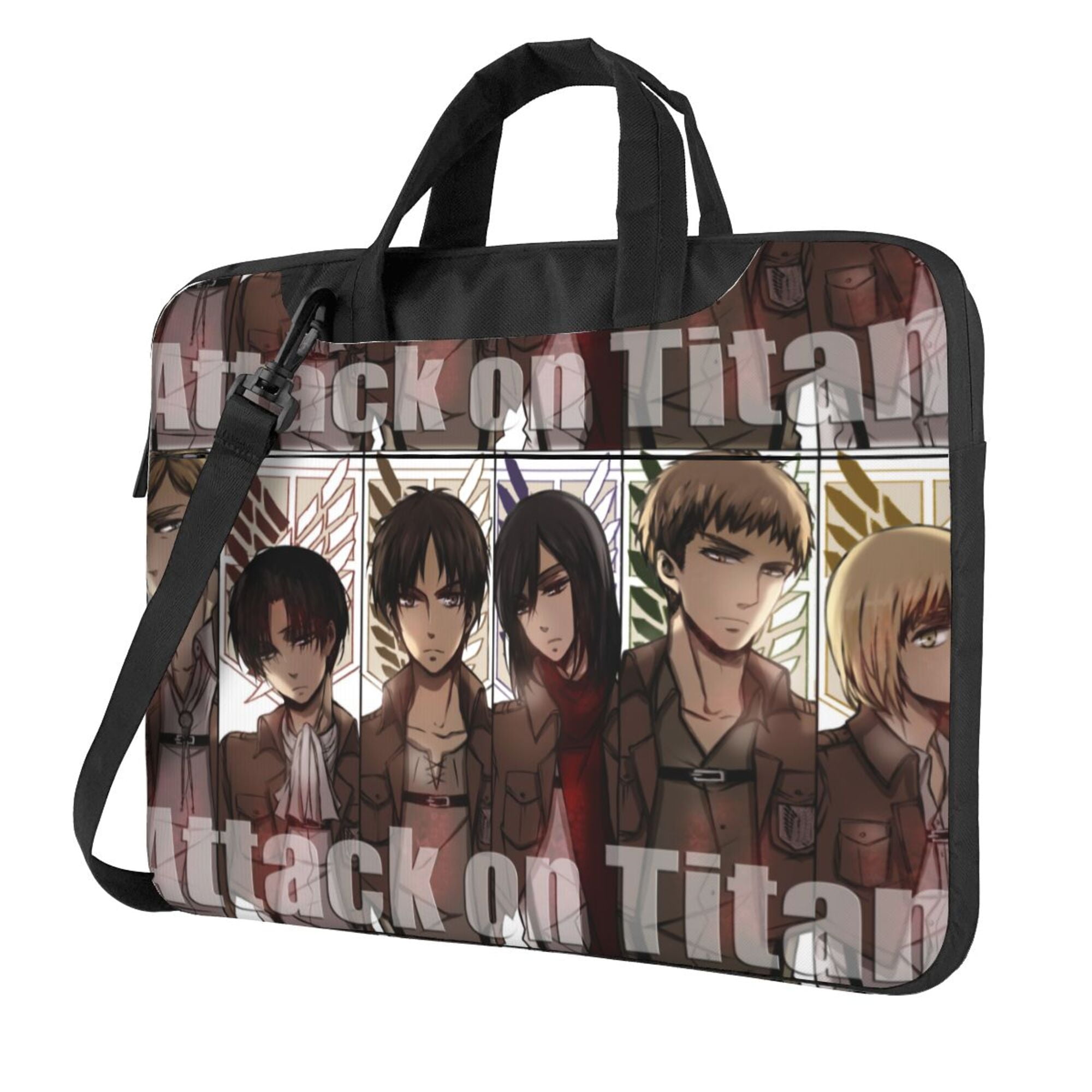 Attack On Titan Laptop Bag Laptop Case Computer Notebook Briefcase ...