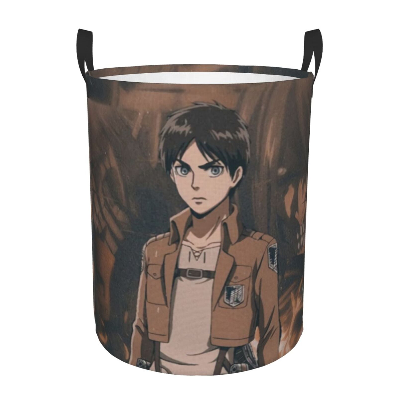 Attack On Titan Large Foldable Laundry Basket, Clothes Organizer ...